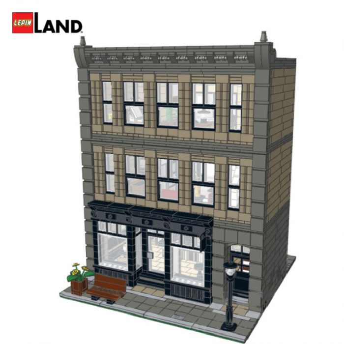 Modular Buildings KING 180155 Bookshop - LEPIN™ Land Shop