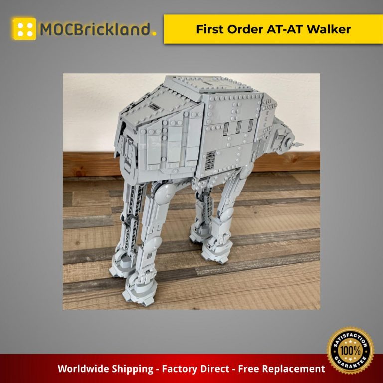 Star Wars MOC-33810 First Order AT-AT Walker by EDGE OF BRICKS ...