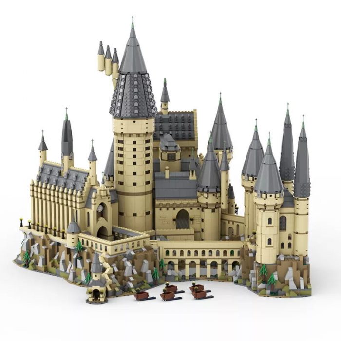 MOVIE MOC-30884 Hogwart's Castle (71043) Epic Extension MOCBRICKLAND ...