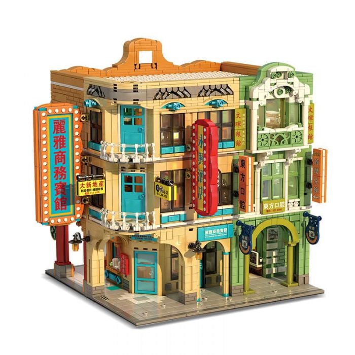 MODULAR BUILDING SEMBO 601142C Hong Kong Street View - LEPIN™ Land Shop