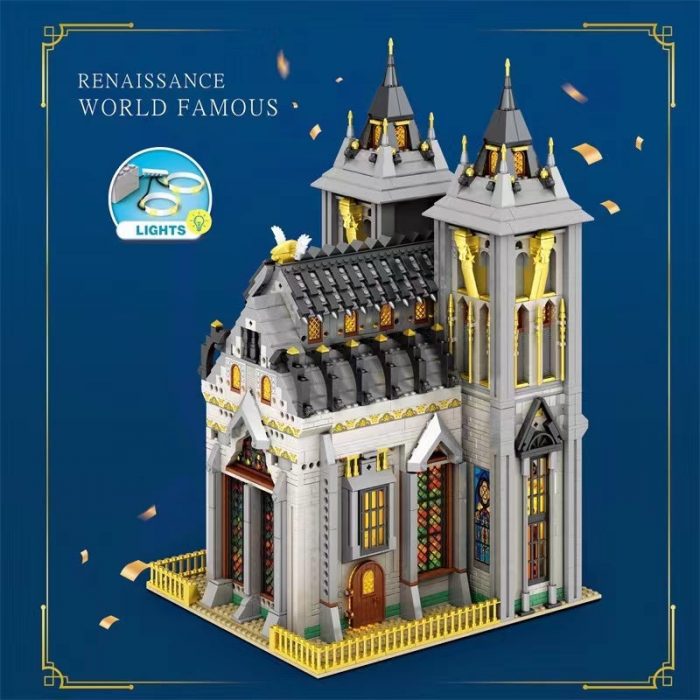 Modular Building Reobrix 66027 Medieval Church - LEPIN™ Land Shop